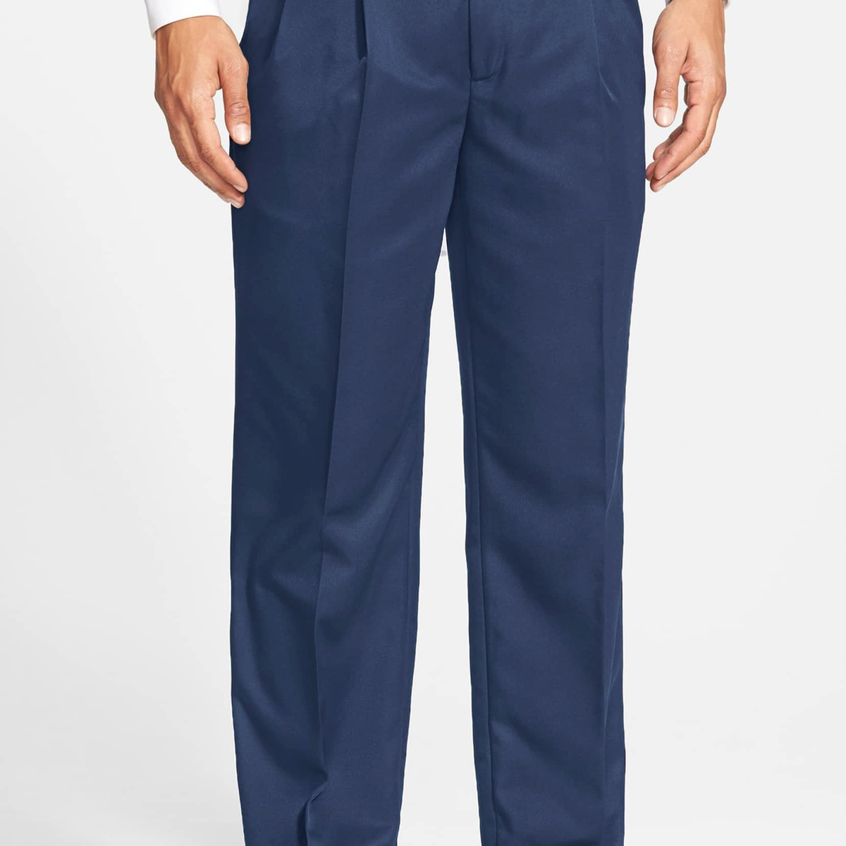Prime Poplin Pants for Men | Self Sizer Flat Front – Berle