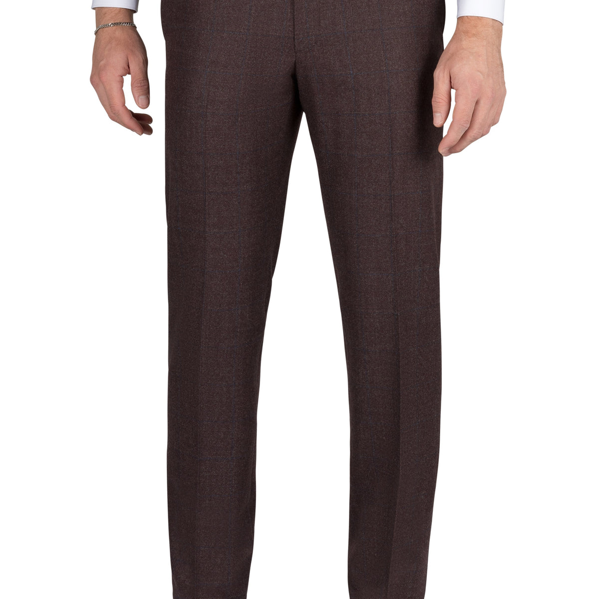 Tick Weave Windowpane Pant – Berle