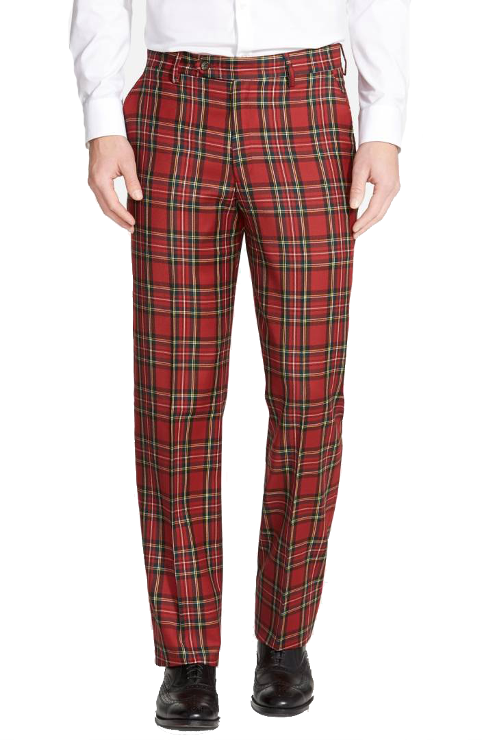 Mens Designer Dress Pants Fancies Berle Fine Trousers