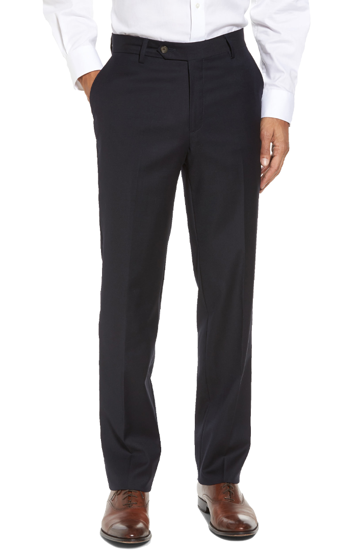 Mens Stretch Wool Dress Pants Berle Fine Trousers