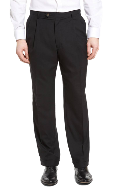 Tropical Weight Wool Trousers - Men's | Berle