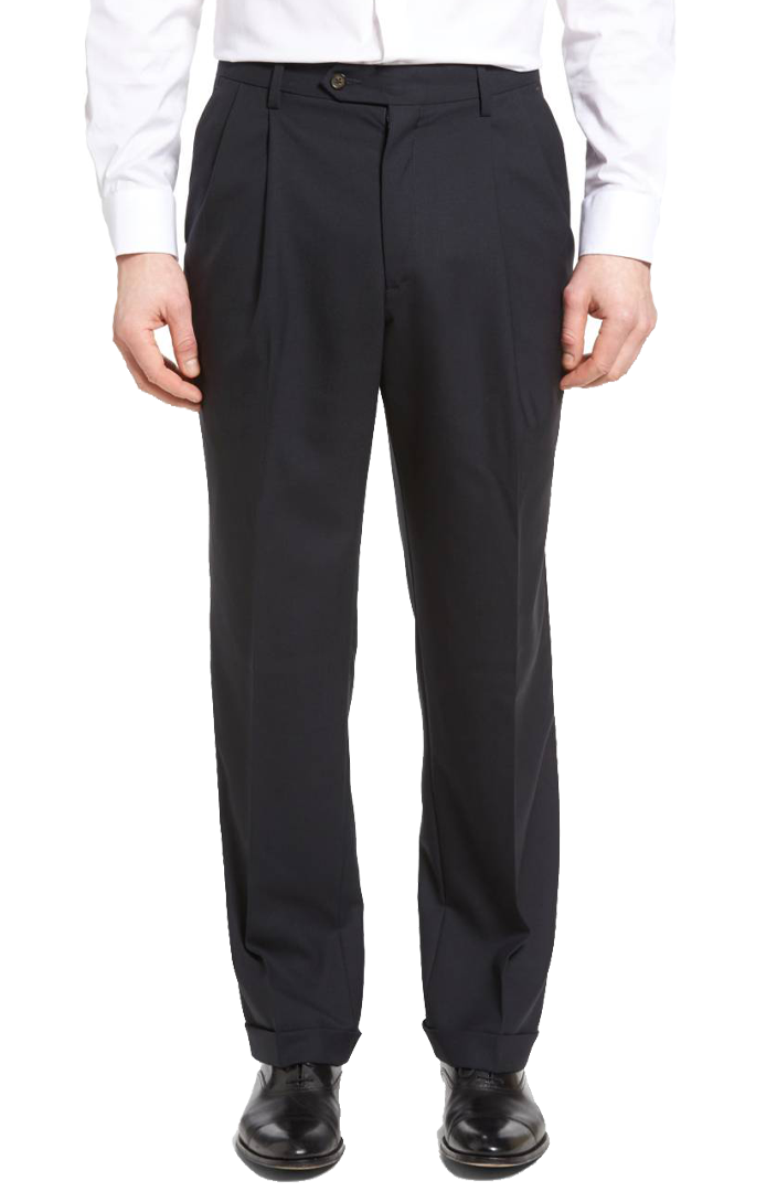 Tropical Weight Wool Trousers - Men's | Berle